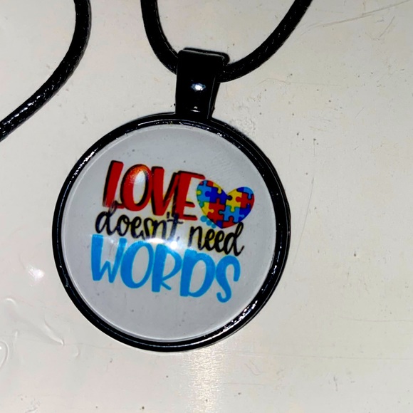 Hand Crafted | Jewelry | Handmade Autism Awareness Pendent Necklace ...